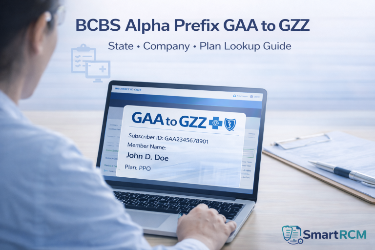 BCBS Prefix List GAA to GZZ (State & Plan Lookup Guide 2026) - Smart ...
