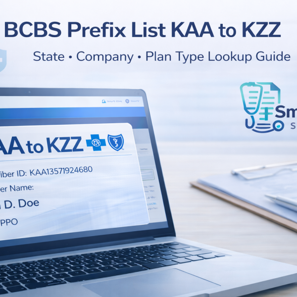 BCBS Prefix List - Lookup & Verification Guide (2026) - Smart RCM Solutions
