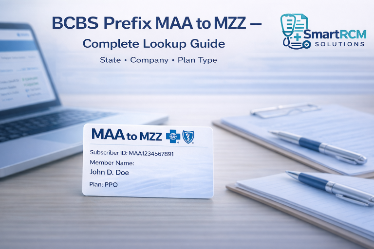 BCBS Prefix List MAA to MZZ – Complete Lookup & Verification Guide 2026 ...