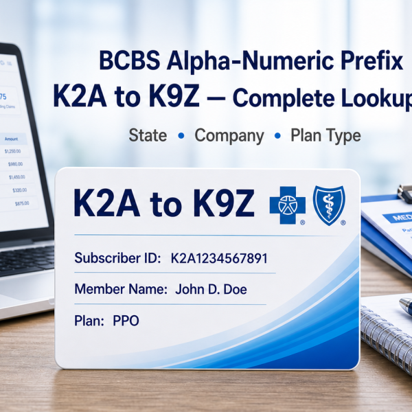 BCBS Prefix List UAA to UZZ – State & Plan Lookup Guide 2026 - Smart ...